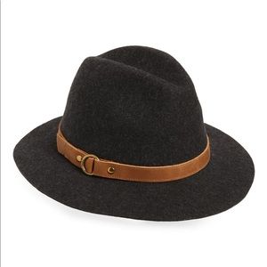 Frye | Accessories | Nwt Frye Harness Wool Felt Tall Crown Fedora Hat ...
